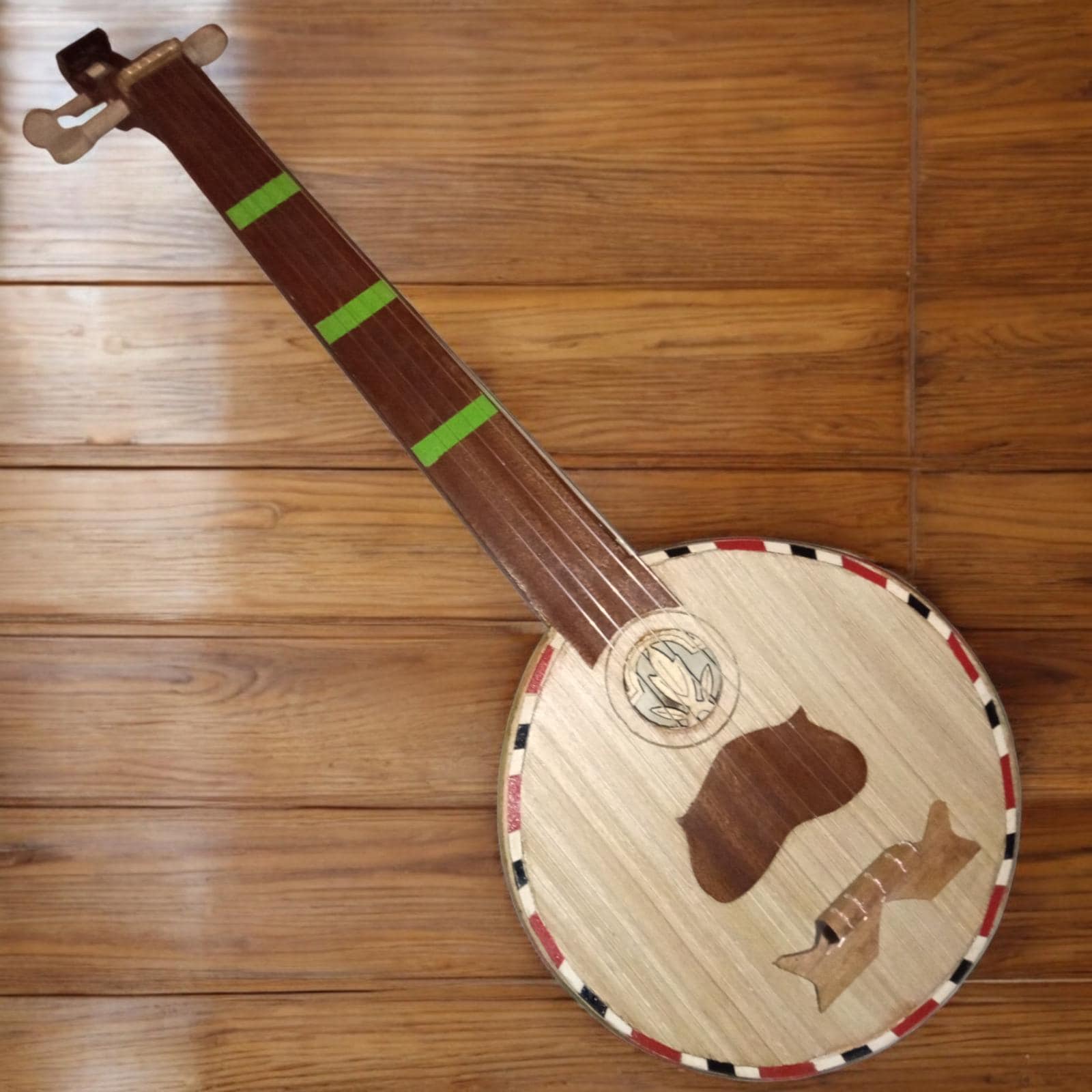 Artisan Lute Instrument - Moroccan Oud With 5 Strings, Handmade Lute ...