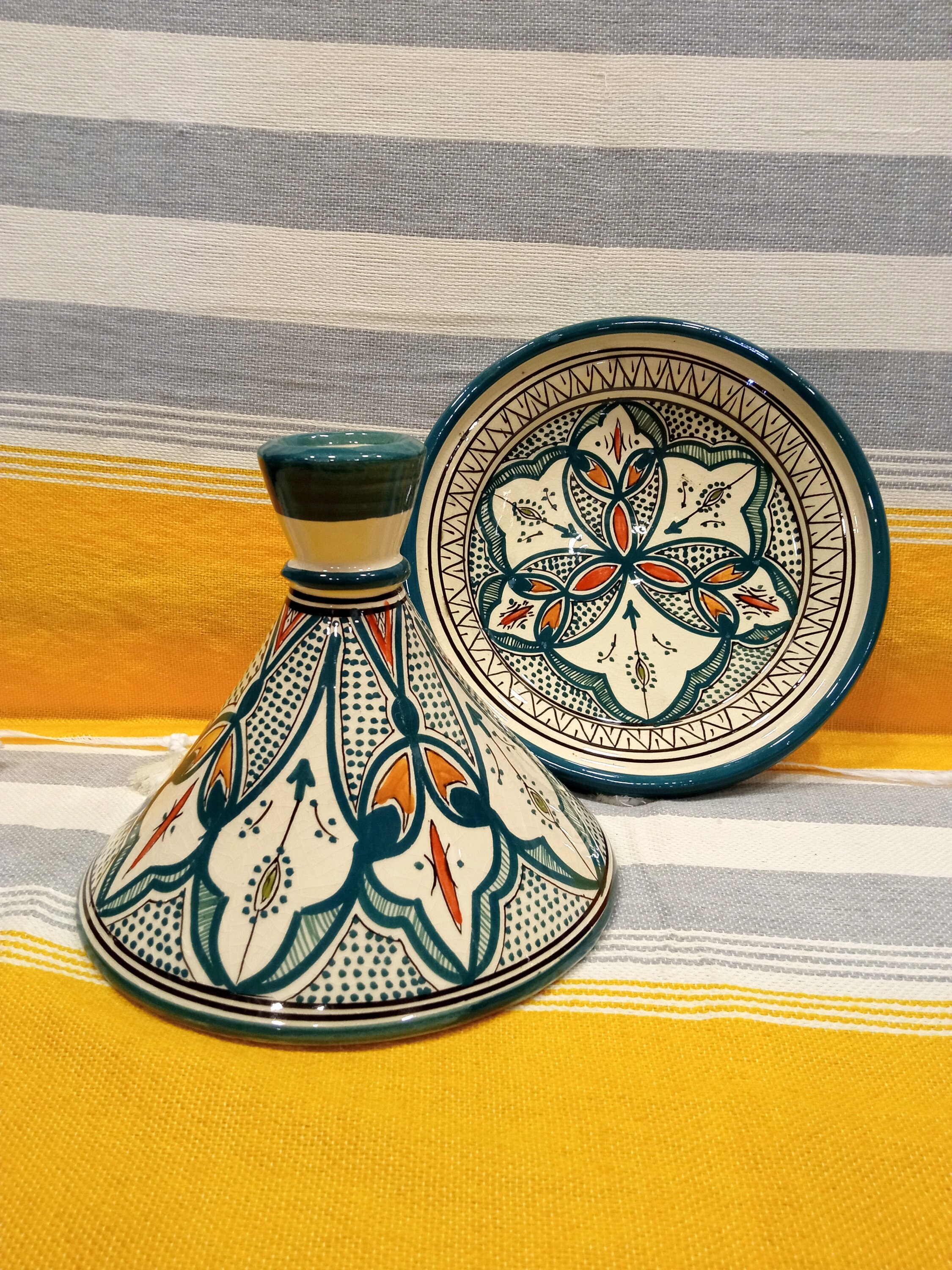 Moroccan Serving Tagine Hand-painted Tagine Decorative Tajine Tagine ...