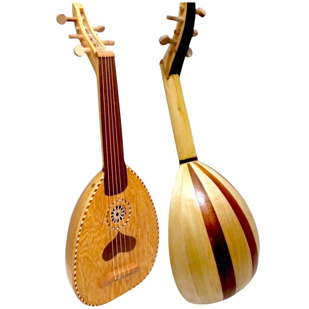 Handcrafted Moroccan 5 String Lute Guitar Traditional Spiritual ...