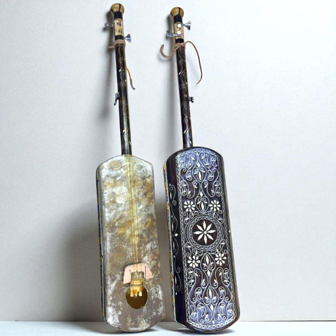 Professional Large Guembri – Handcrafted With Carved Wood, Camel ...