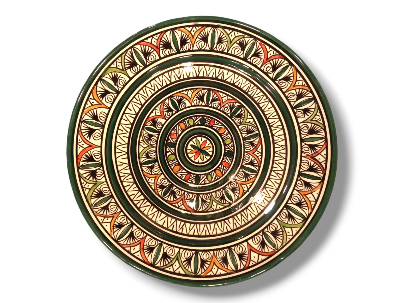 Moroccan 27cm Hanging Ceramic Plates - Wall Decorative Plates ...