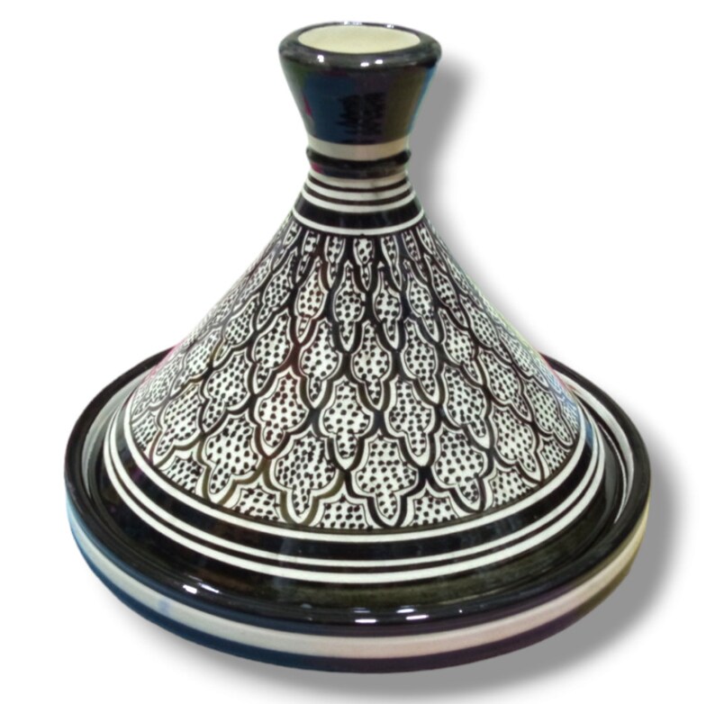 25cm Large Tagine Hand-painted Pottery Tajine Handmade Tajine Tagine ...