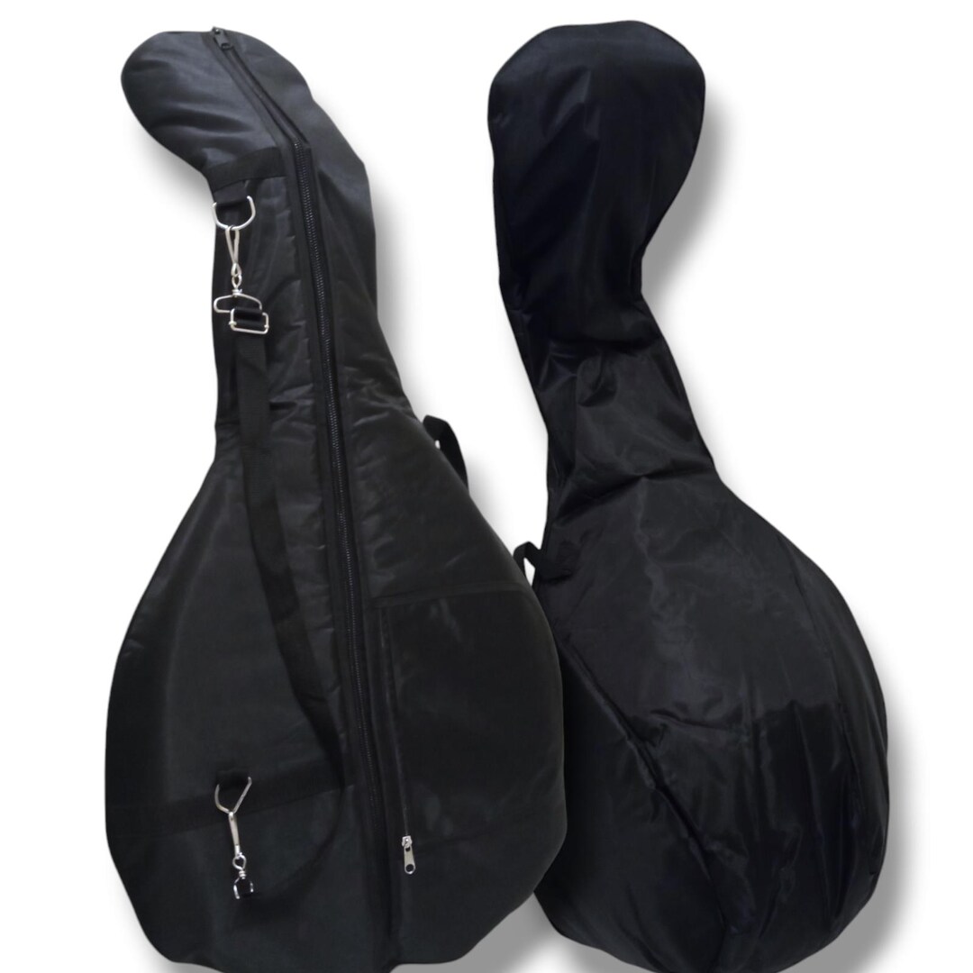 Case of Oud Instrument, Stylish Large Black Case for Lute, Large Lute ...