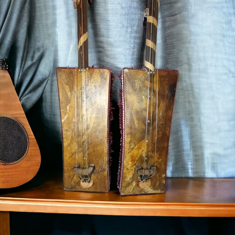 Authentic Handmade Gambri Instrument - Exquisite North African Gimbri ...