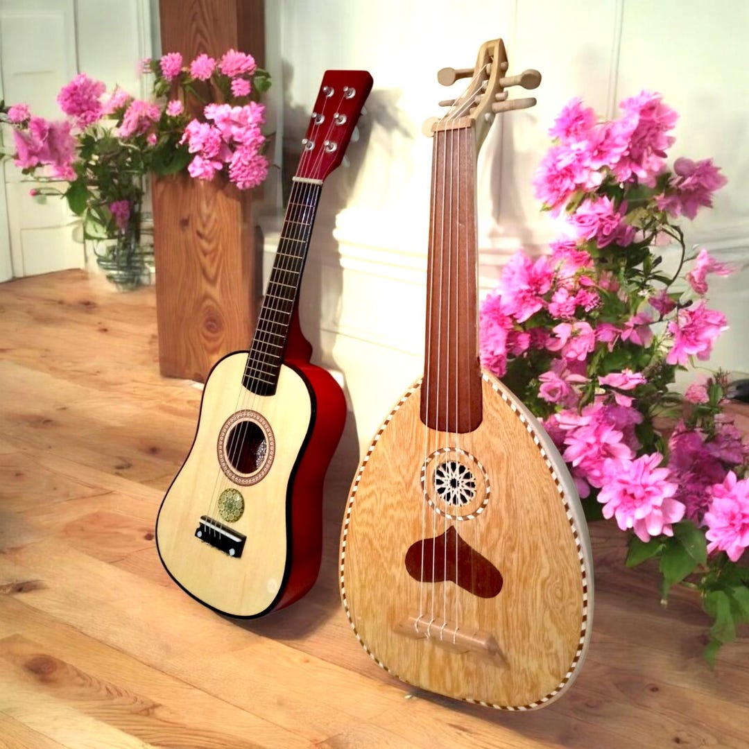 Handcrafted Moroccan 5-string Lute, and Guitar Traditional, Spiritual ...
