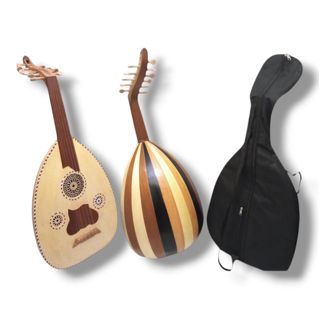 Large Lute Oud Music Instrument, Handmade Arabic Lute Guitar With 11 ...