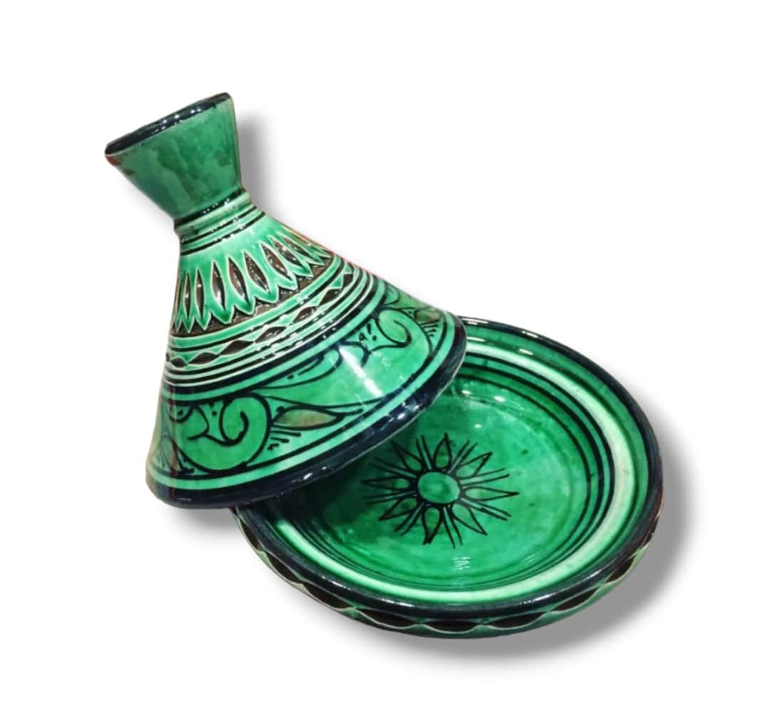 Moroccan Serving Tagine Hand-painted Tagine Decorative Tajine Tagine ...