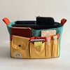 Zipper Pocket Daily Pouch, Travel Storage Pouch, Cable Pouch, Makeup ...
