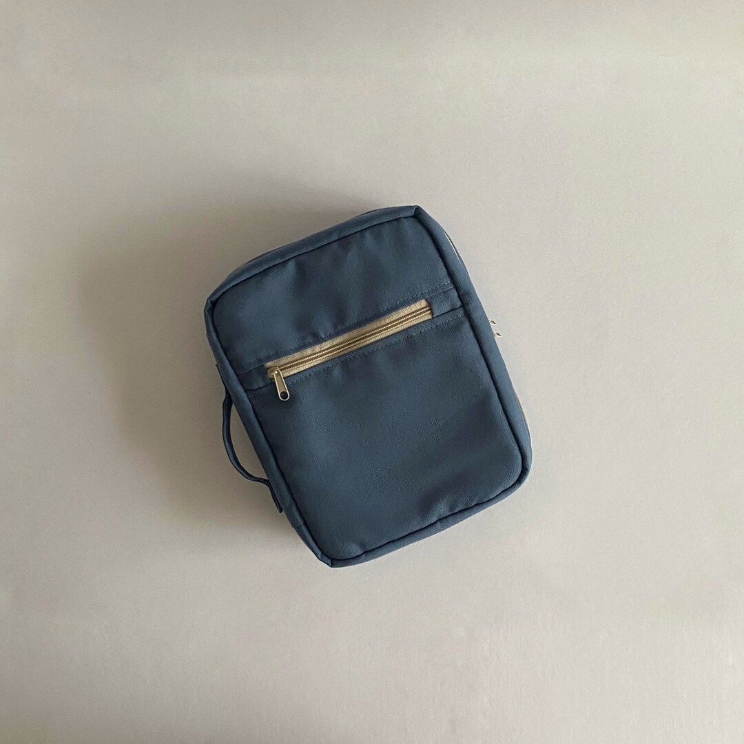 Canvas Zipper Travel A5 Notebook Organizer Cover, Journal Case, Zipper ...