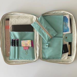 Canvas Travel Art Bag, Convertible Artist Bag, Art Supply Bag, Artist ...