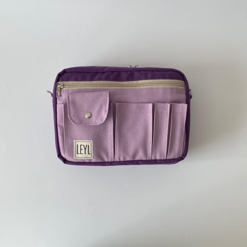 Custom Utility Pouch With Zipper, Canvas Planner Pouch for Journaling ...