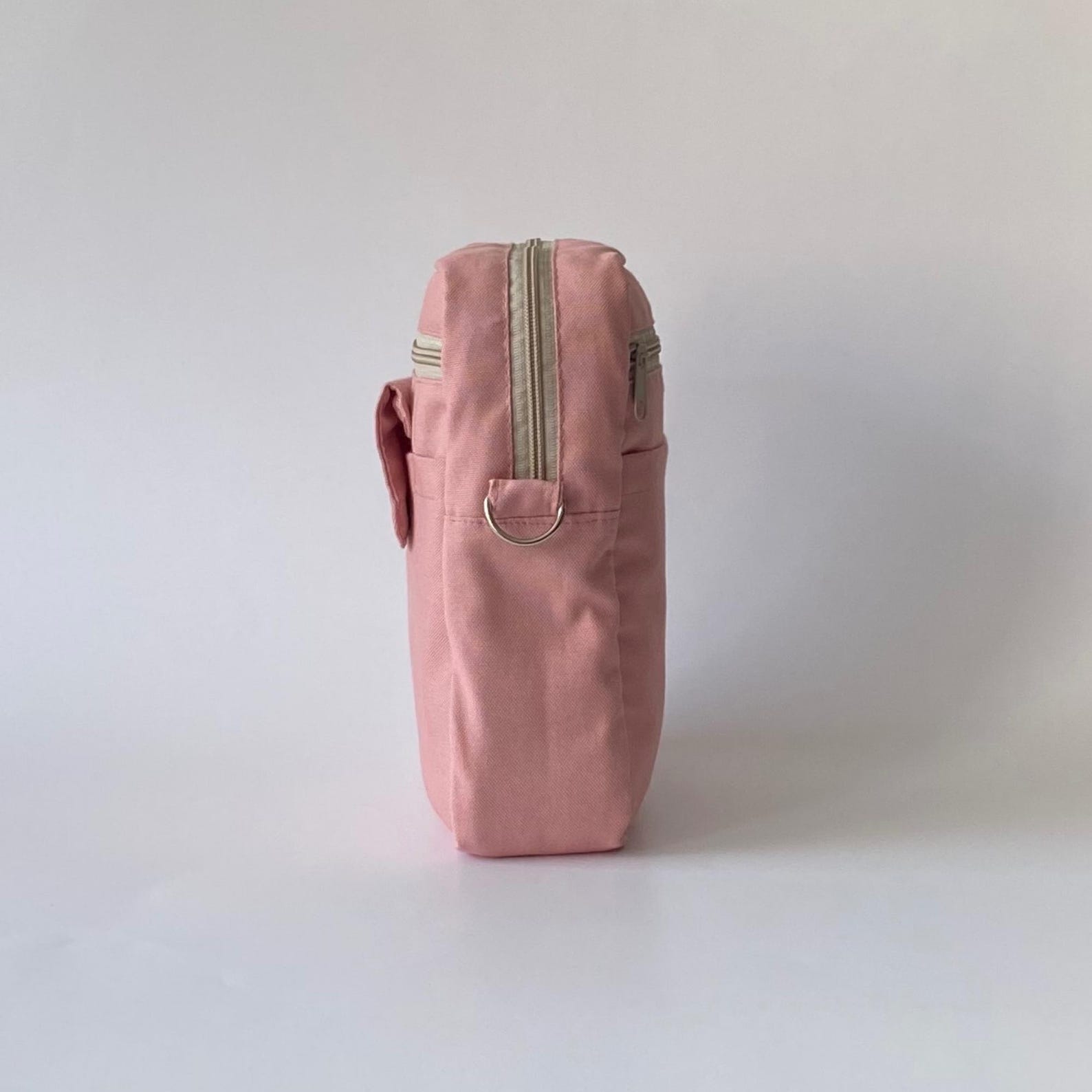 Canvas Solid Color Vertical Utility Pouch for Organize Journal Supplies ...