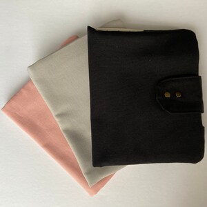 Organizer Planner Pouch, Canvas A5 Notebook Fabric Cover With Pen Pouch ...