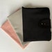 Organizer Planner Pouch, Canvas A5 Notebook Fabric Cover With Pen Pouch ...