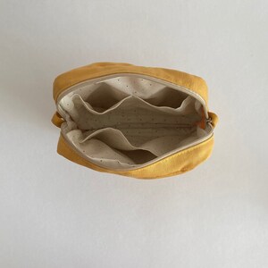 Canvas Solid Color Vertical Utility Pouch for Organize Journal Supplies ...