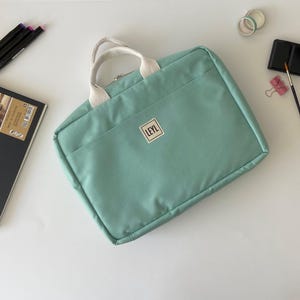 Canvas Travel Art Bag, Convertible Artist Bag, Art Supply Bag, Artist ...