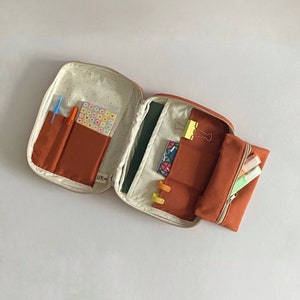 Canvas Organizer Journal Case for Supply Storage & Carrying (for All ...