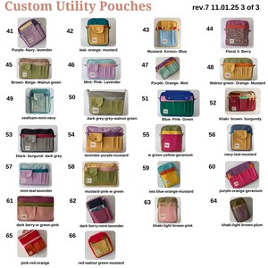 Canvas Journal Pouch, Utility Pouch, Planner Pouch With Strap ...