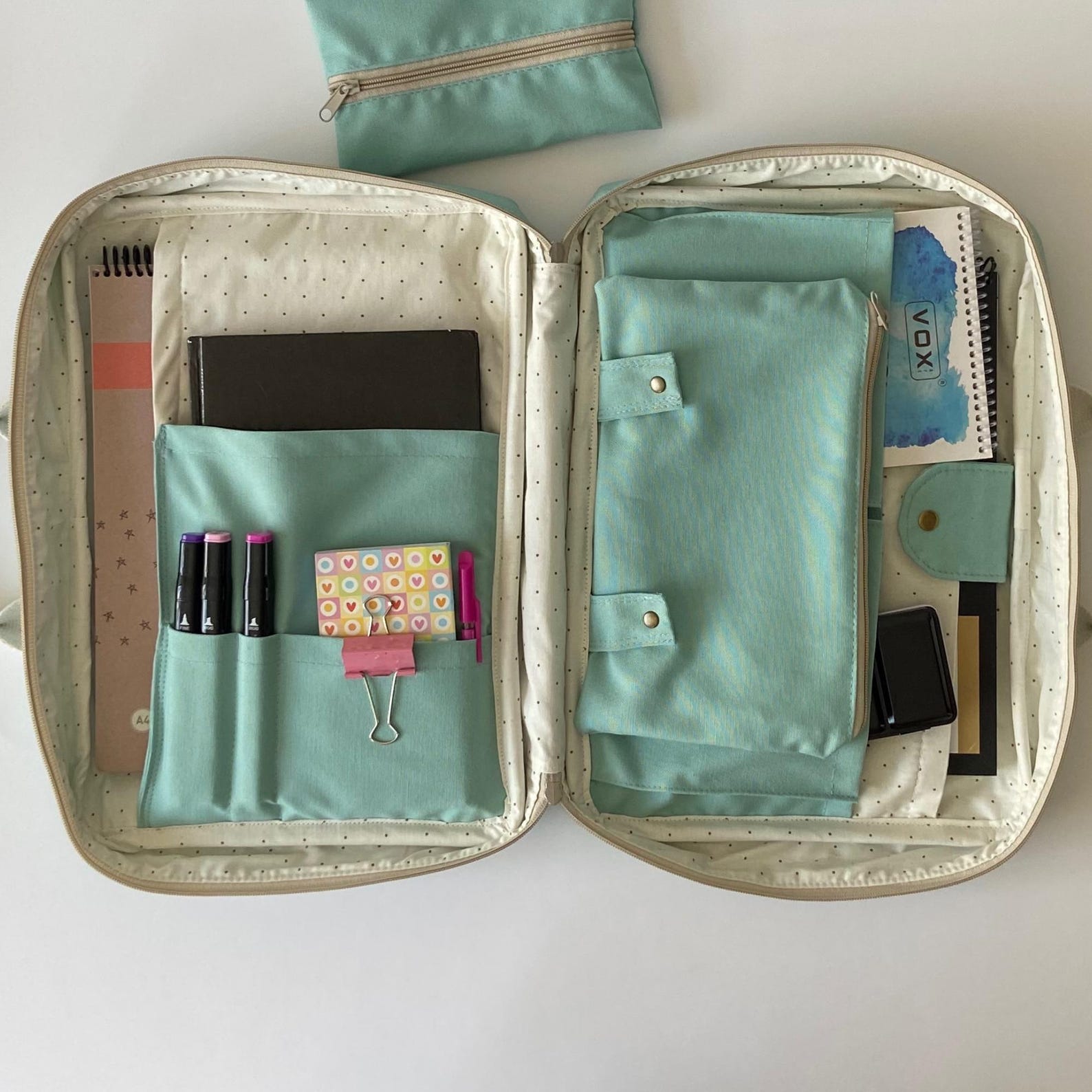 Canvas Travel Art Bag, Convertible Artist Bag, Art Supply Bag, Artist ...