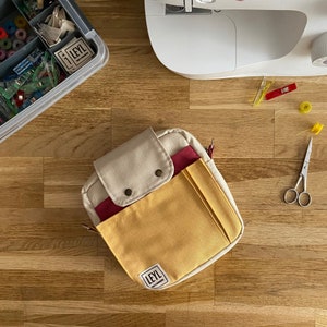 Canvas Vertical Planner Pouch Organizer for Supplies Carrying and ...
