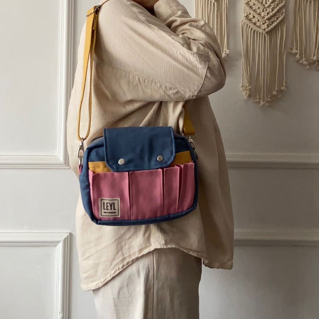 Canvas Journal Bag for Carrying Tool and Supplies, Planner Pouch ...