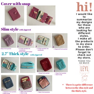 Canvas Zipper Notebook Cover for A4 Spiral Notebook, Zippered Organizer ...