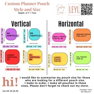 Canvas Journal Pouch, Utility Pouch, Planner Pouch With Strap ...
