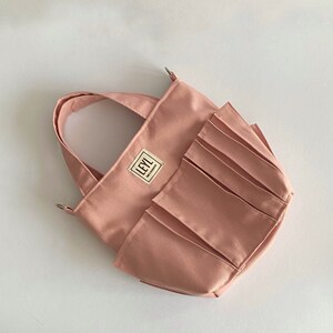 Planner Tote Bag for Stationary Storage, Canvas Planner Caddying ...