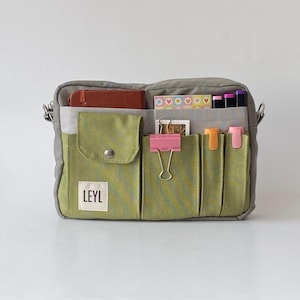 Canvas Journal Carrying Pouch, Journaling Pouch, Custom Planner Pouch ...