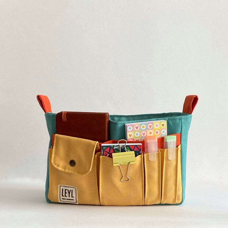 Canvas Purse Organizer Insert for Tote Bag Removable Bag - Etsy