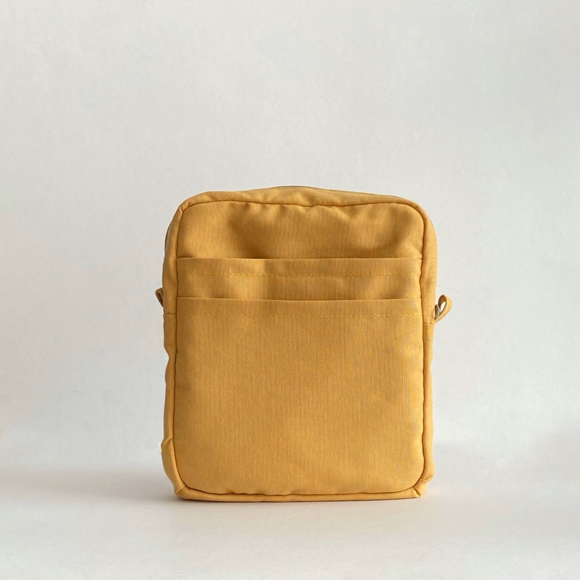 Canvas Solid Color Vertical Utility Pouch for Organize Journal Supplies ...