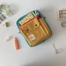 Canvas Journal Pouch, Utility Pouch, Planner Pouch With Strap ...