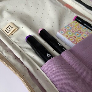 Canvas A4 Planner Pouch (all Notebooks), A4 Book Carry Case With Zipper ...