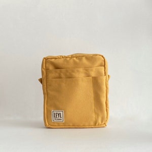 Canvas Solid Color Vertical Utility Pouch for Organize Journal Supplies ...