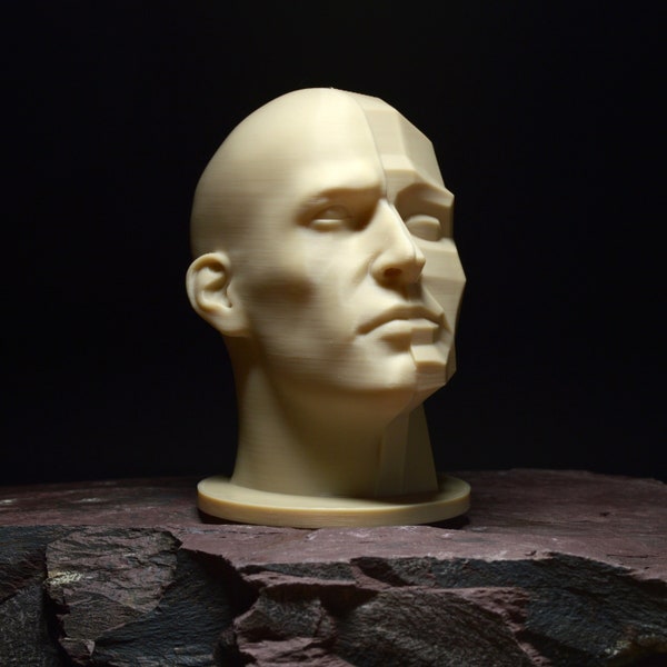 Asaro Head - Etsy