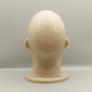 Male Realistic Head Bust XL 7 Inches & 9.2 Inches Portrait Reference ...