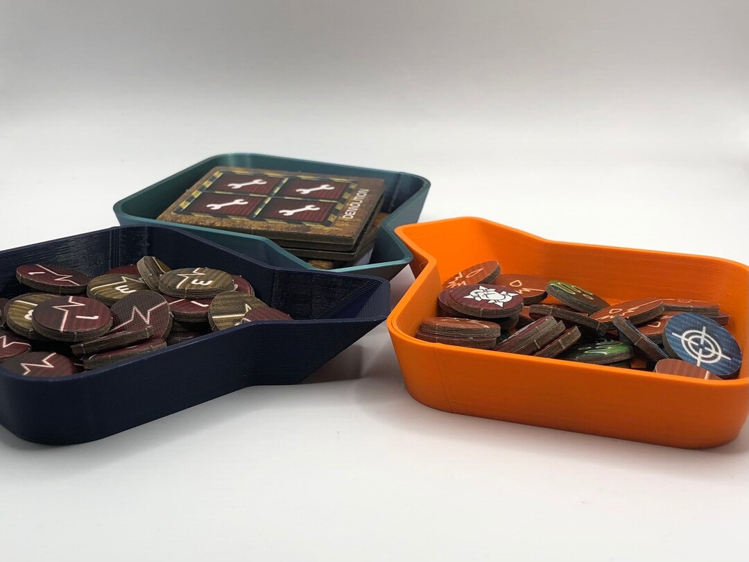 Stackable Board Game Token Trays — Tabletop RPG Component Sorter - Etsy