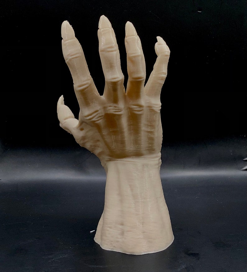 Wall Mounted Demon Devil Hand — Scary Halloween Horror Home Decor - Etsy