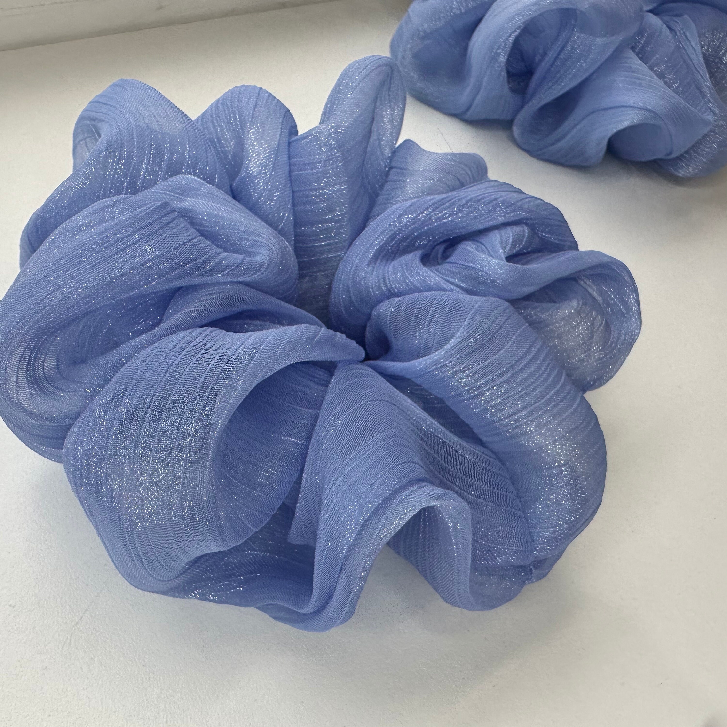 Jumbo Organza Scrunchie, Oversize XXL Large Scrunchies, Ponytail ...