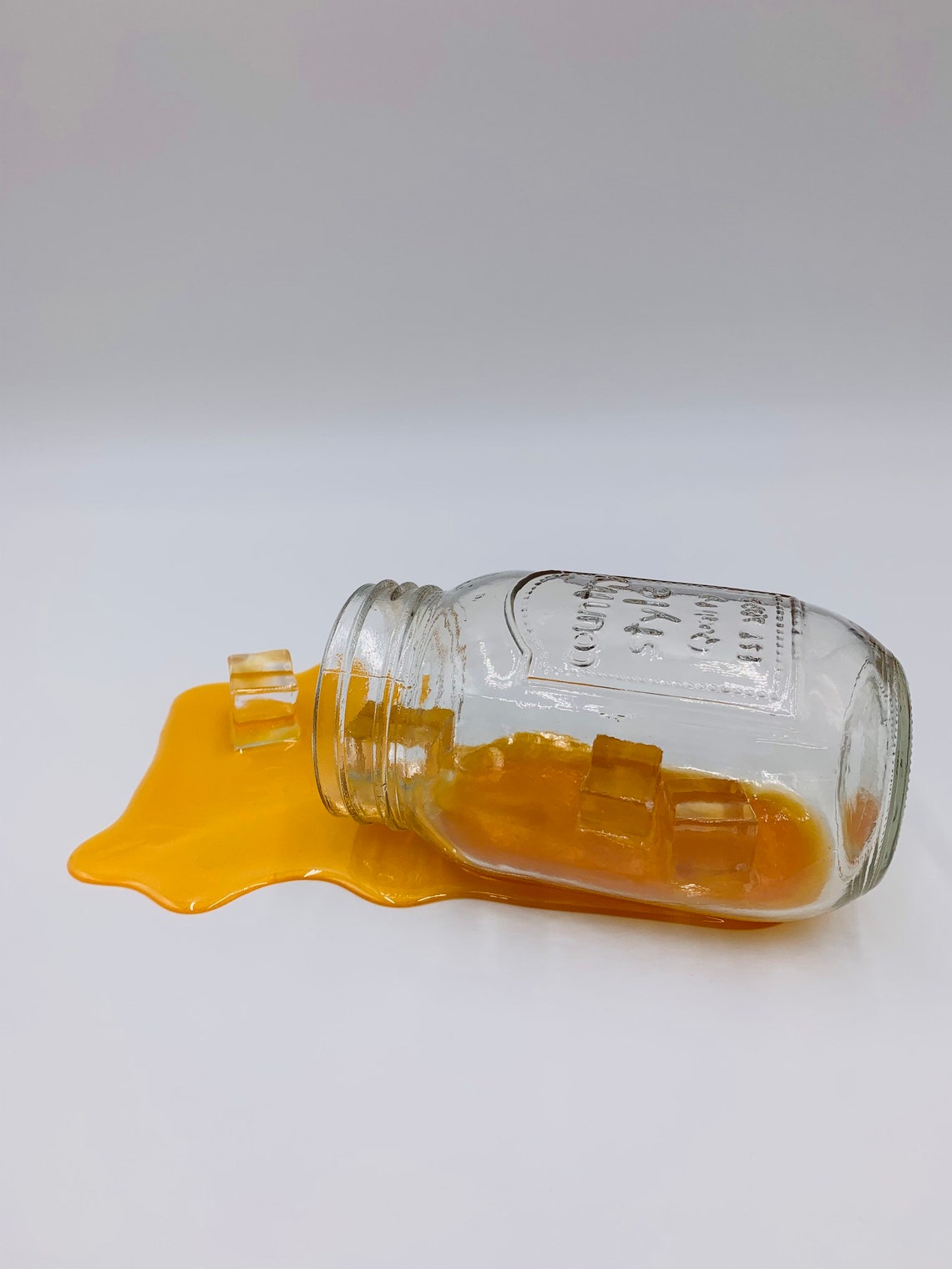 Orange Soda Spill / Fake Spill / Office Decor / Fun Gift - Etsy