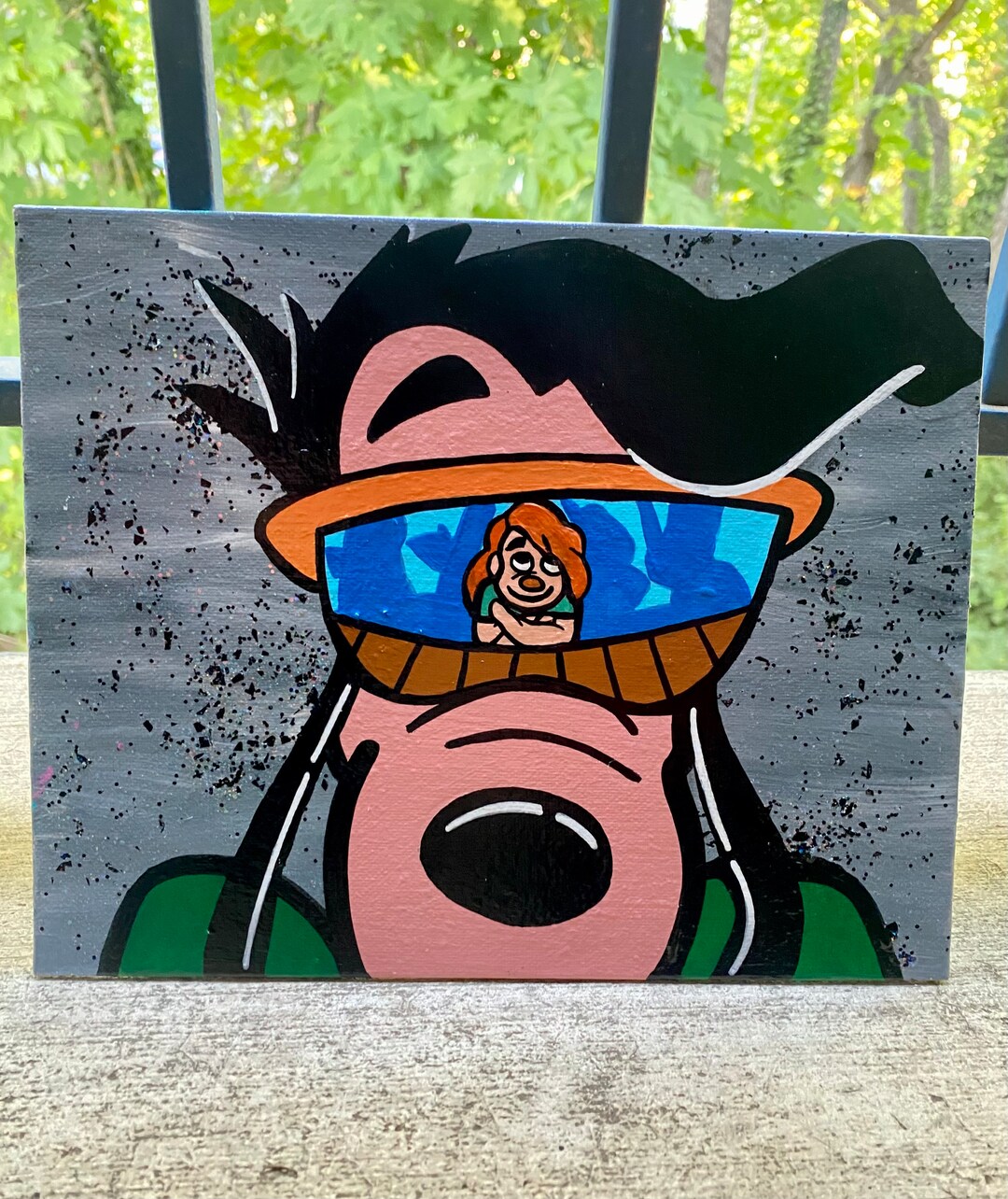 Powerline Concert Acrylic Painting on 10x8 Canvas Board - Etsy
