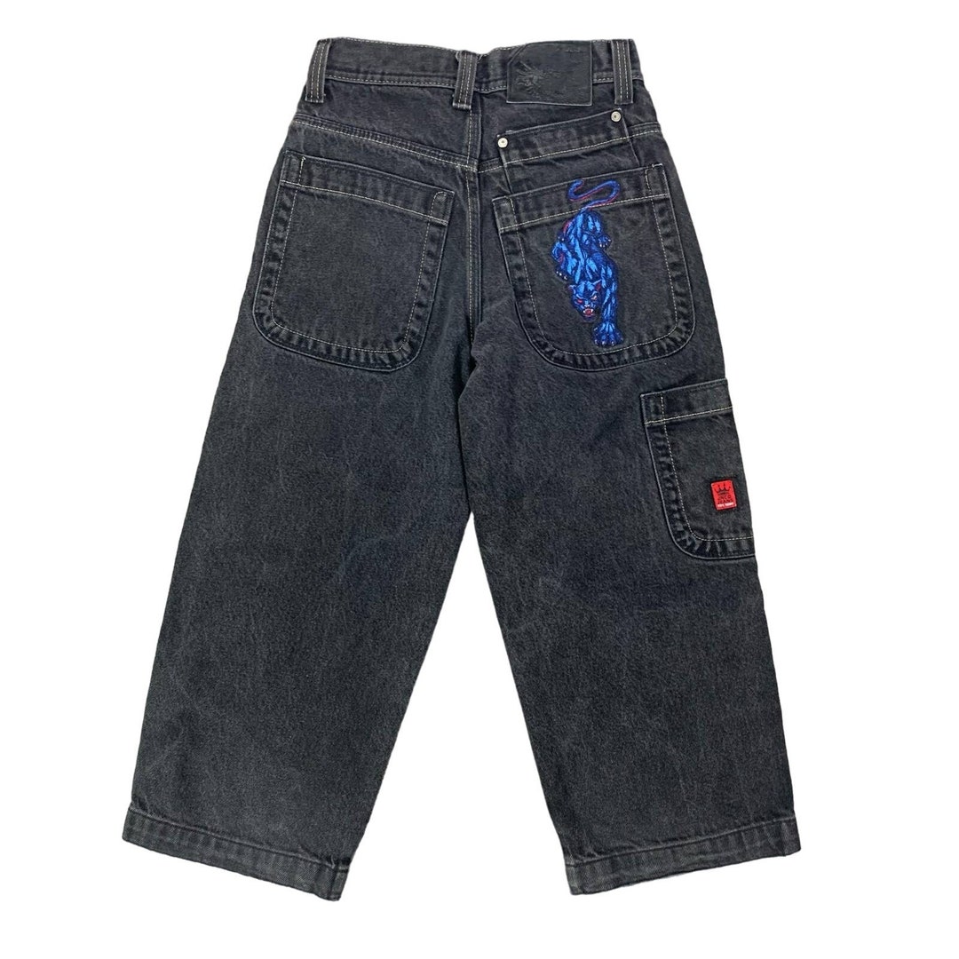 Vintage Black Panther JNCO Jeans Kids Size 8 24 Inch 90s - Etsy
