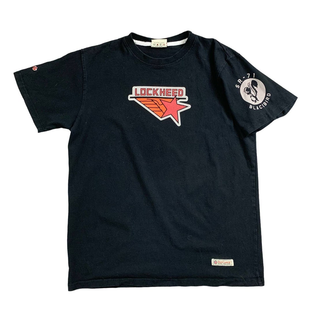 Vintage Black Lockheed Martin SR-71 Black Bird T-shirt L - Etsy