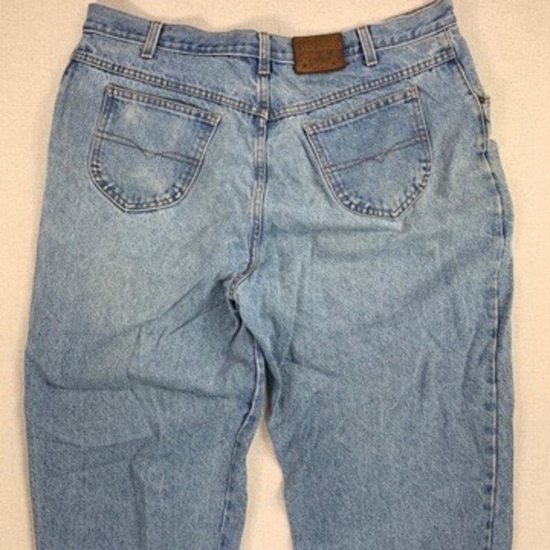 Vintage Blue Cobra Jeans Baggy Fit - 40 - 90s - Etsy
