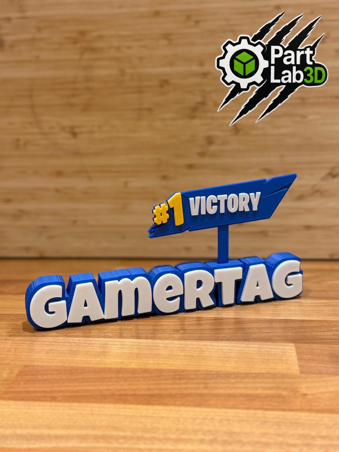 Personalised Gamer Tag Sign – Custom Gaming Name Plate – Gaming Room ...