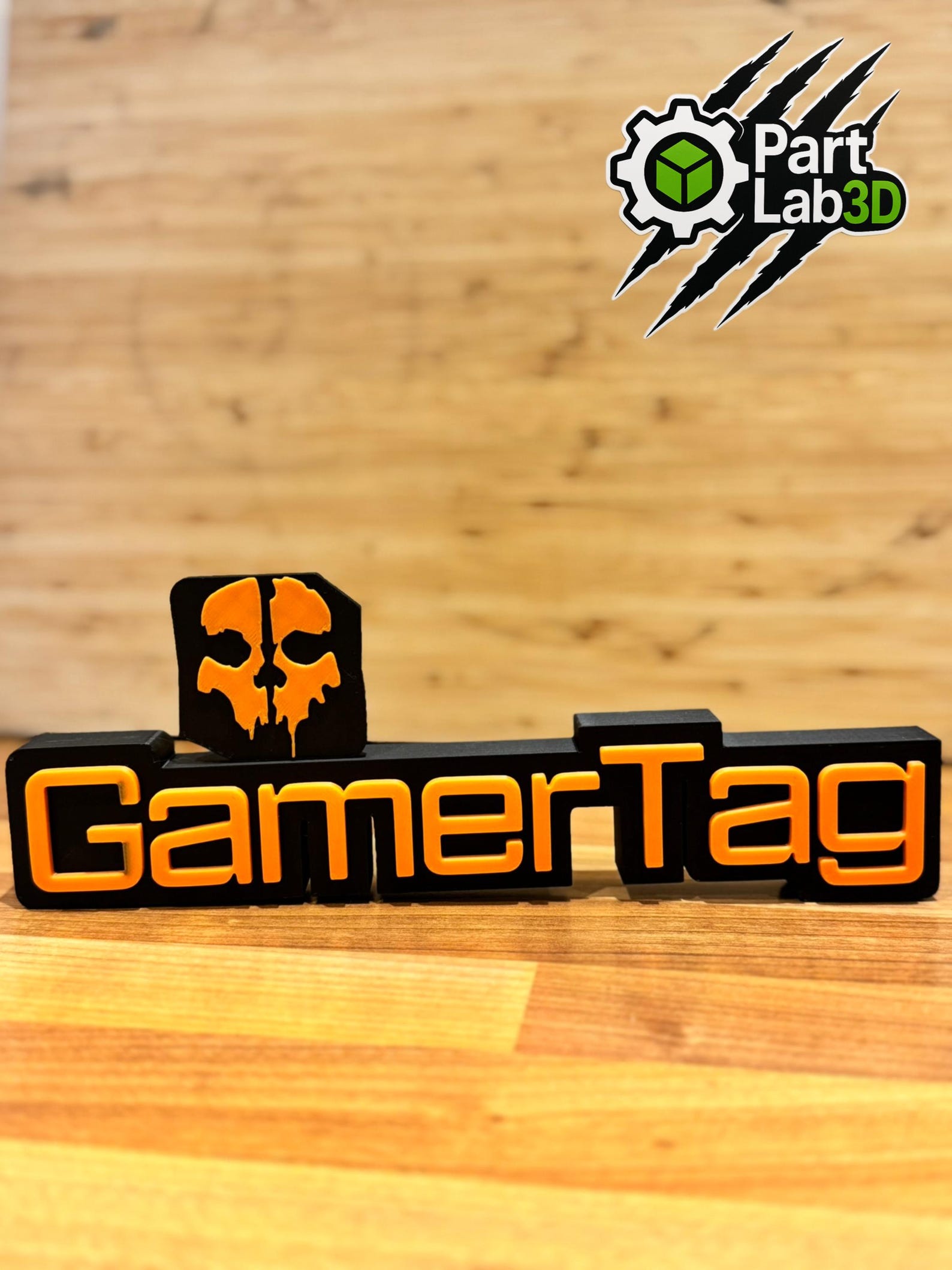 Personalised Gamer Tag Sign – Custom Gaming Name Plate – Gaming Room ...