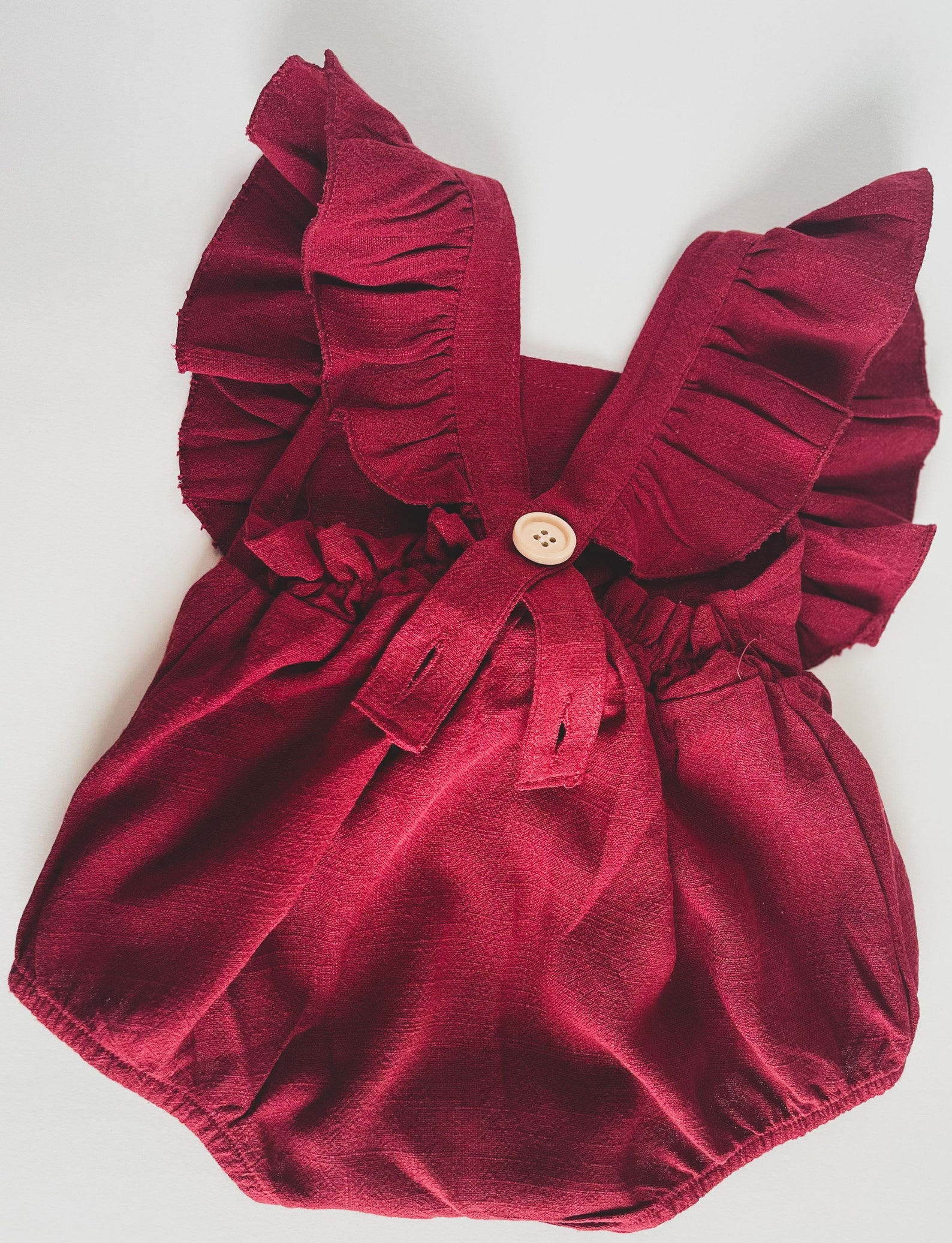 Baby Red Bodysuit Valentines Baby Outfit Boho Baby Romper - Etsy