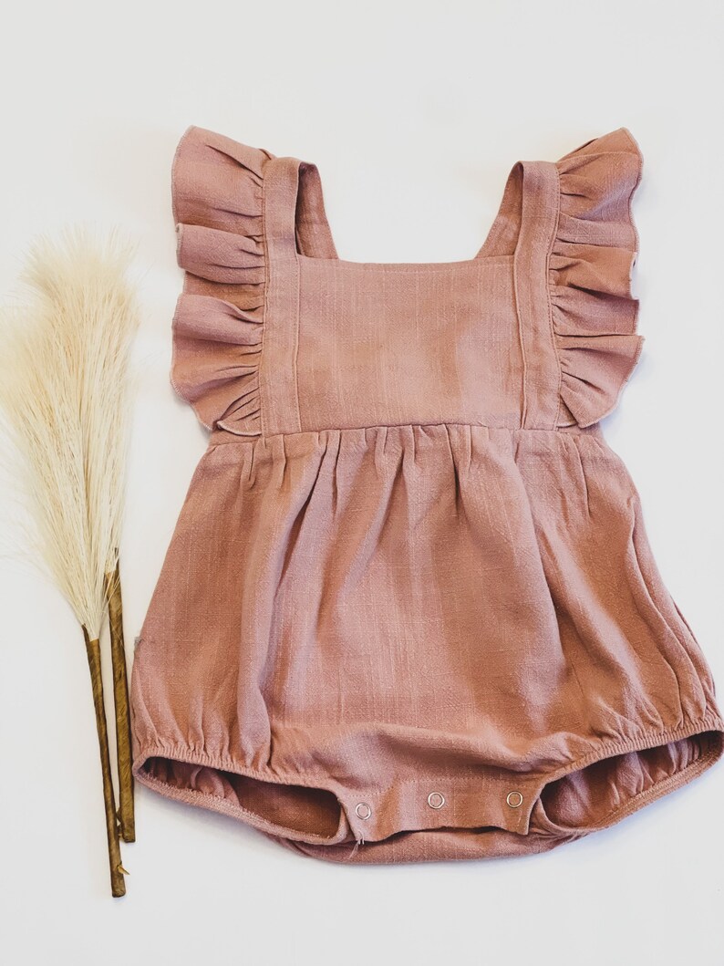 Baby Red Bodysuit Valentines Baby Outfit Boho Baby Romper - Etsy