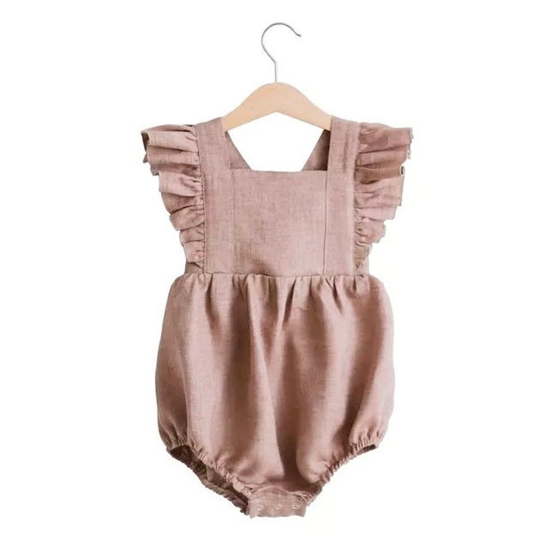 Baby Red Bodysuit Valentines Baby Outfit Boho Baby Romper - Etsy