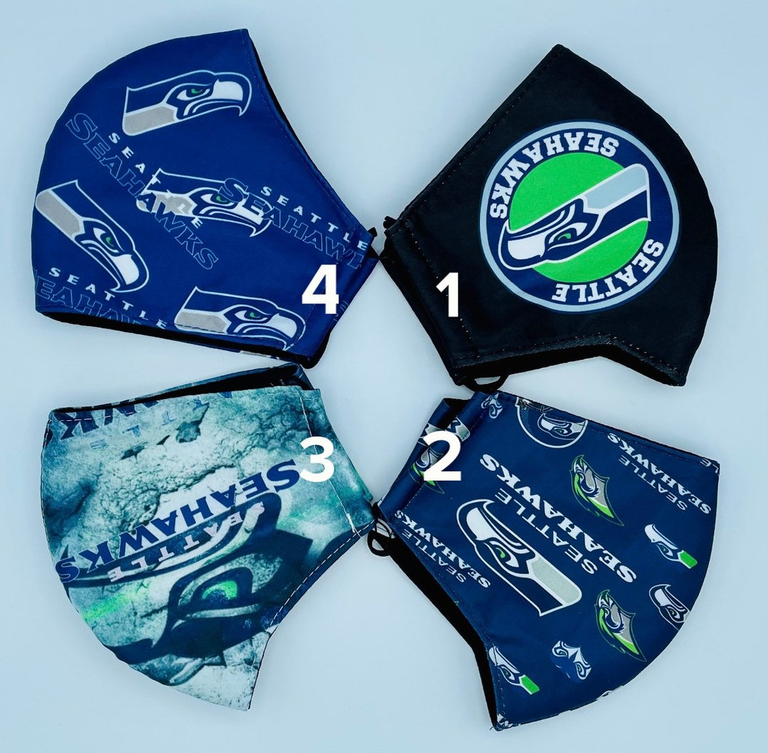 NFL High-quality Seattle Seahawks Sports Face Mask, Seahawks Face Mask ...